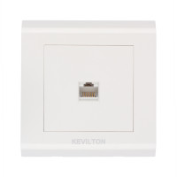 Modular White Data Socket - CAT 6 - Hardware, Homeware & Lifestyle