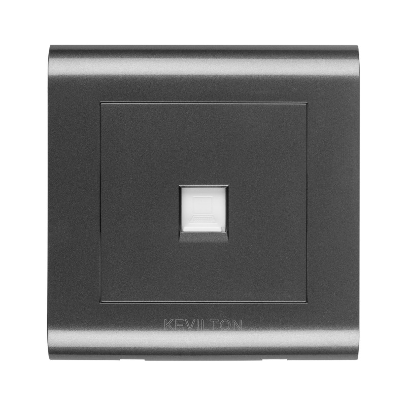 Modular Black Data Socket - CAT 6 - Hardware, Homeware & Lifestyle