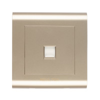 Modular Gold Telephone Socket - Hardware, Homeware & Lifestyle