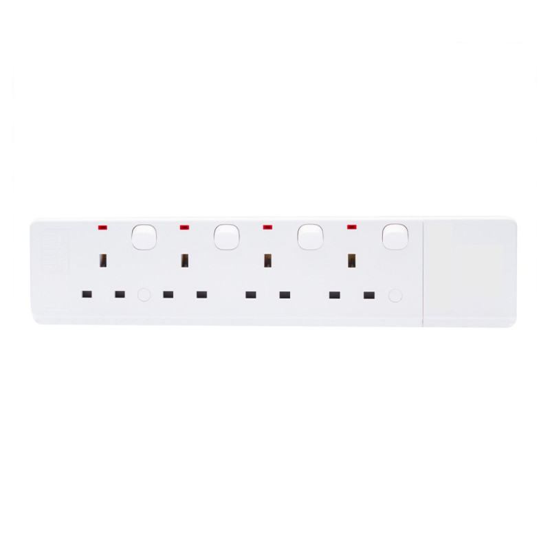 Trailing Socket 13A 4 Way - 10m - Hardware, Homeware & Lifestyle