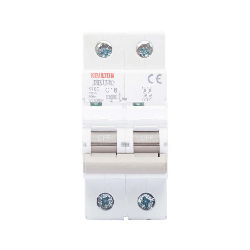 16A 2 Pole MCB - Hardware, Homeware & Lifestyle