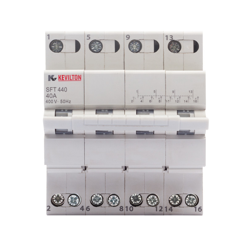 40A 4 Pole Change Over Switch - Hardware, Homeware & Lifestyle