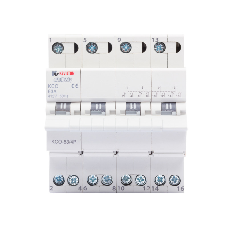 63A 4 Pole Change Over Switch - Hardware, Homeware & Lifestyle