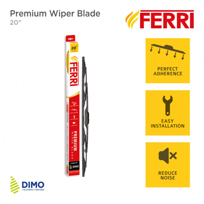 20" Premium Wiper blades - Hardware, Homeware & Lifestyle