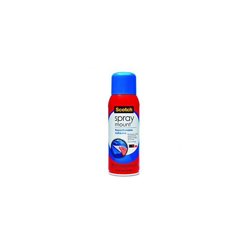 Scotch® SPRAY MOUNT REPOSITIONABLE ADHESIVE, 6065, 10.25 oz - Hardware ...