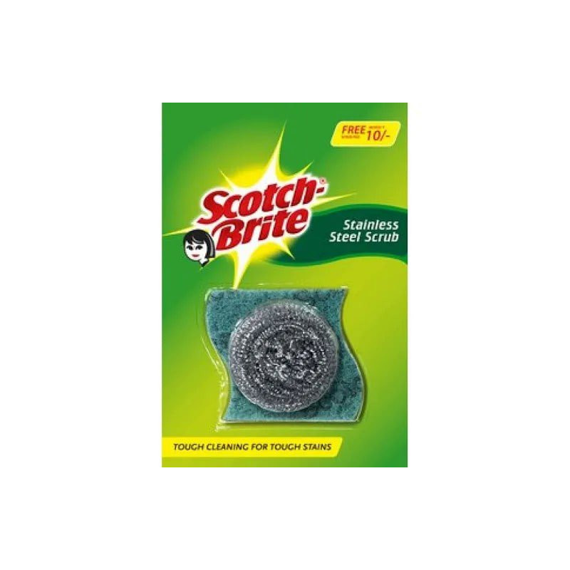 3M™ Scotch-Brite® Stainless Steel Scrub - Hardware, Homeware & Lifestyle