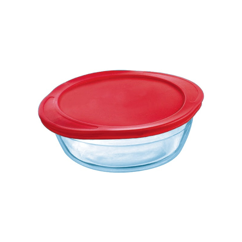ROUND DISH WITH LID 1 L 207PC - Hardware, Homeware & Lifestyle