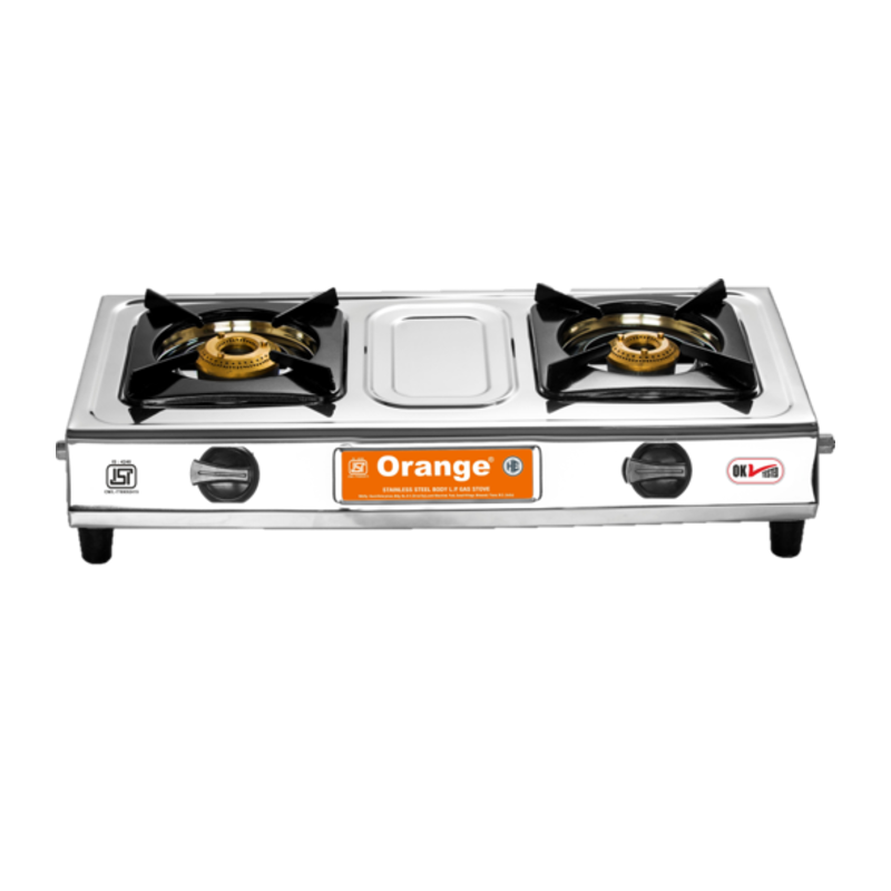 GAS COOKER 2BURNER ORANGE SPECTRA 201 S.S - Hardware, Homeware & Lifestyle