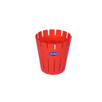 Waste Paper Basket - Red - Hardware, Homeware & Lifestyle