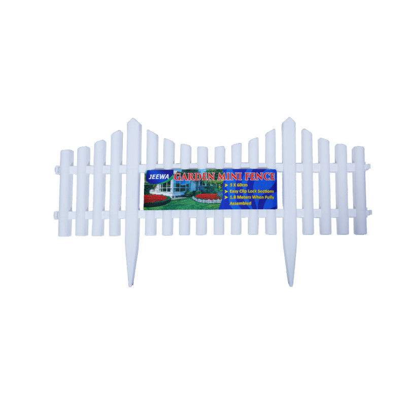 Garden Mini Fence - White - Hardware, Homeware & Lifestyle