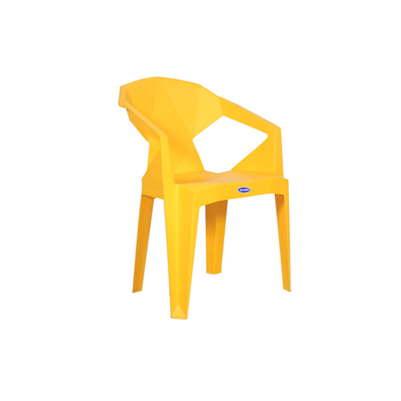 Modern Arm Chair - Yellow - Hardware, Homeware & Lifestyle