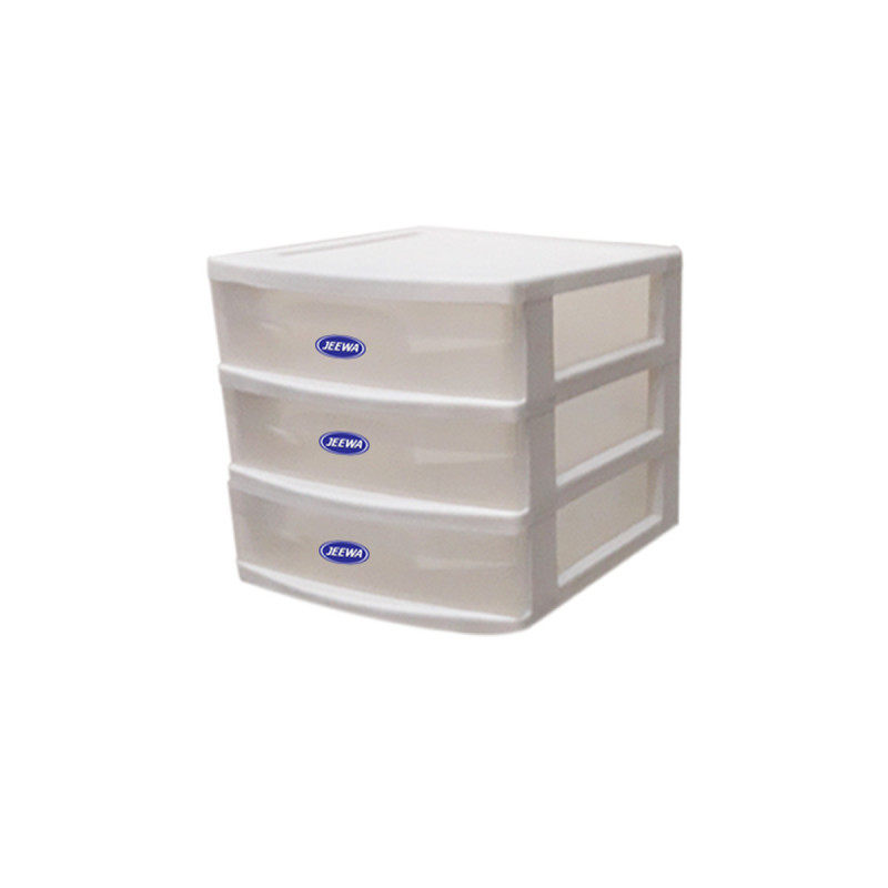 Desktop Drawers clear & white frame SY015-W-C - Hardware, Homeware ...