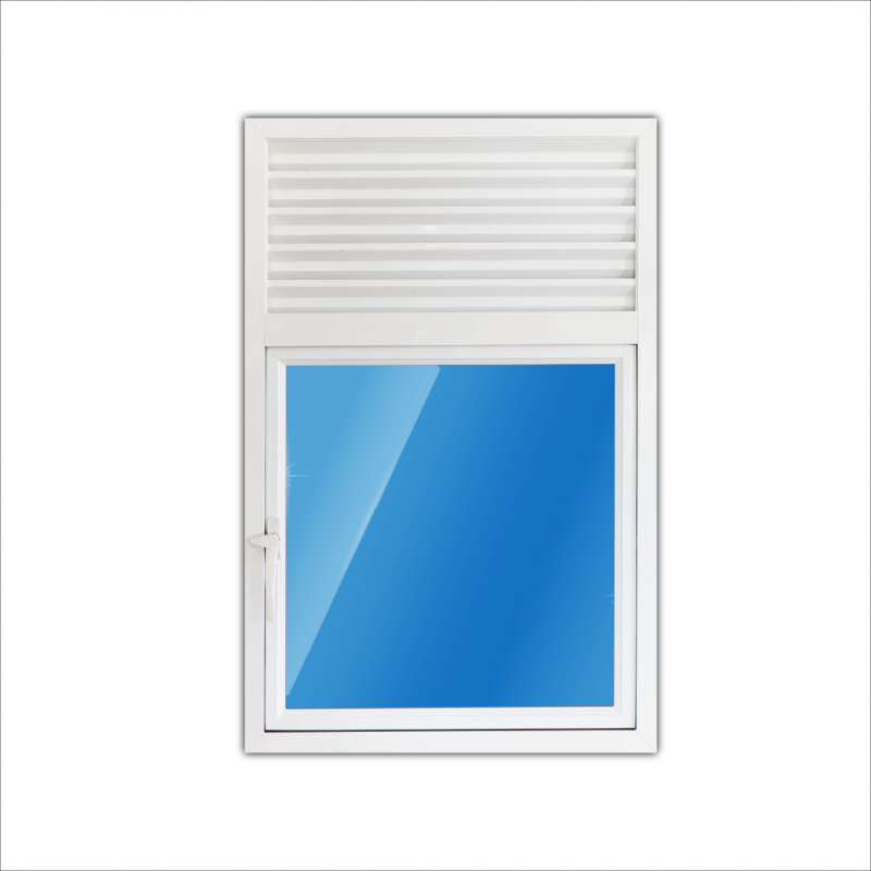 Window Side Open with Louver (White Colour) 600x900mm - Hardware ...