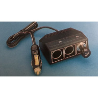 12V Tripple Socket With Lighter - Your Home Improvement Store