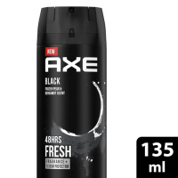 Axe Black Deodorant Body Spray 135ml - Hardware, Homeware & Lifestyle