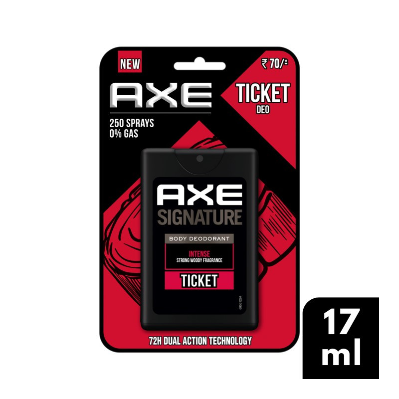 AXE Signature Intense Ticket 17ml - Hardware, Homeware & Lifestyle