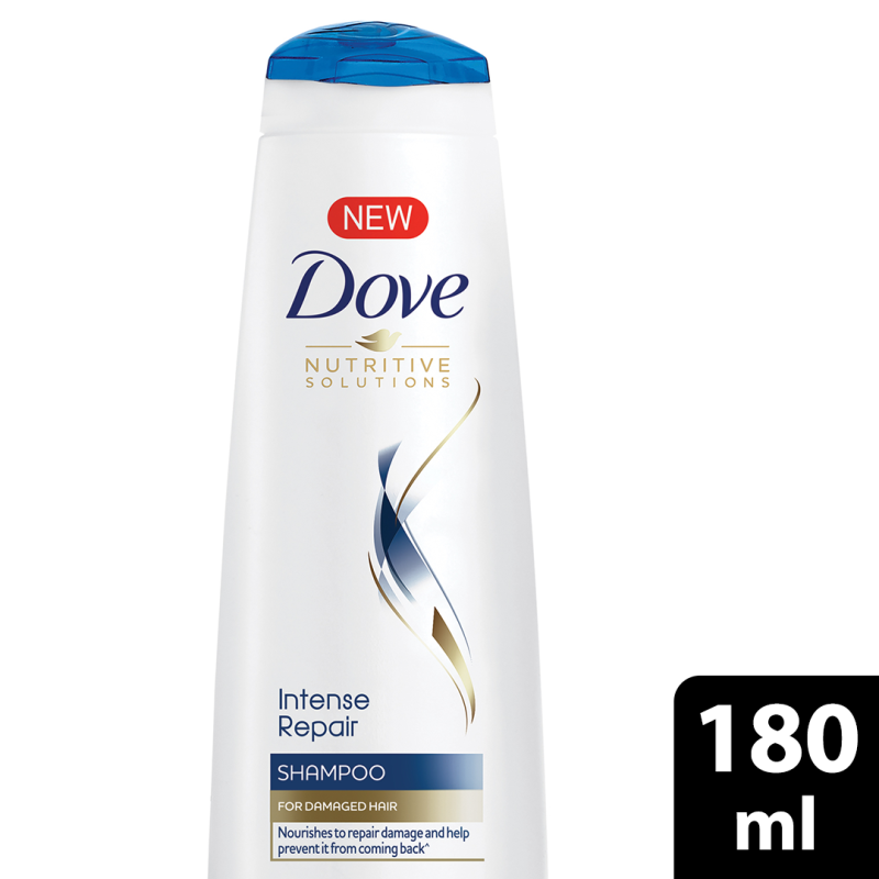 Dove Intense Repair Shampoo 180ml - Hardware, Homeware & Lifestyle