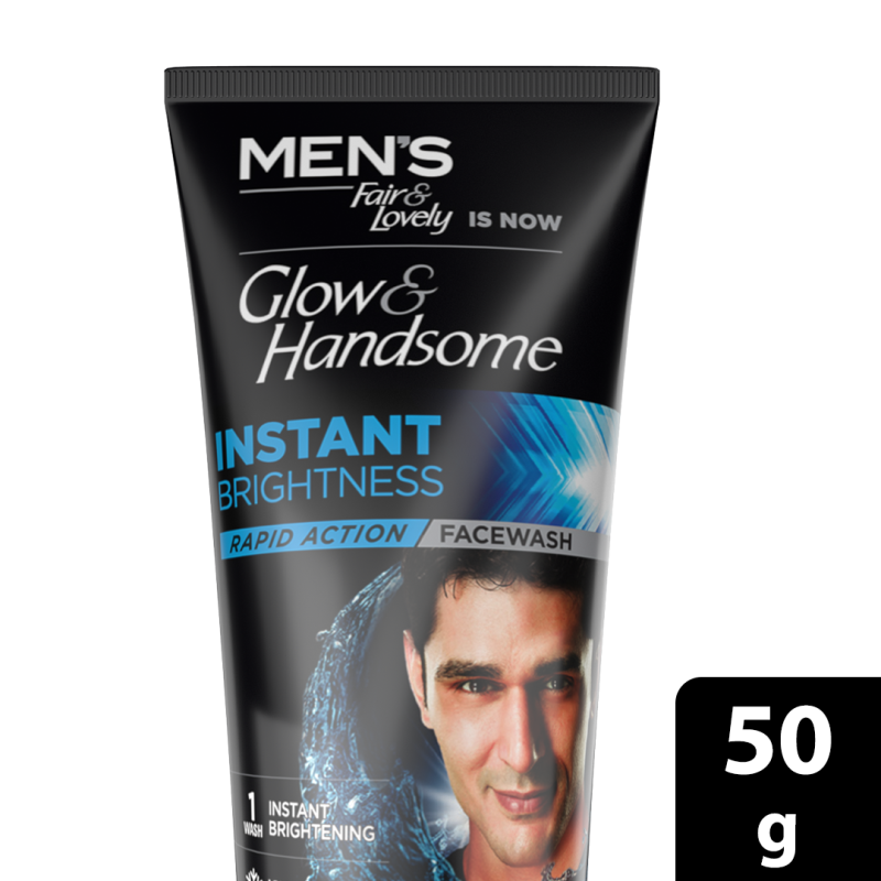 Glow And Handsome Instant Brightness Face Wash 50g - Hardware, Homeware ...