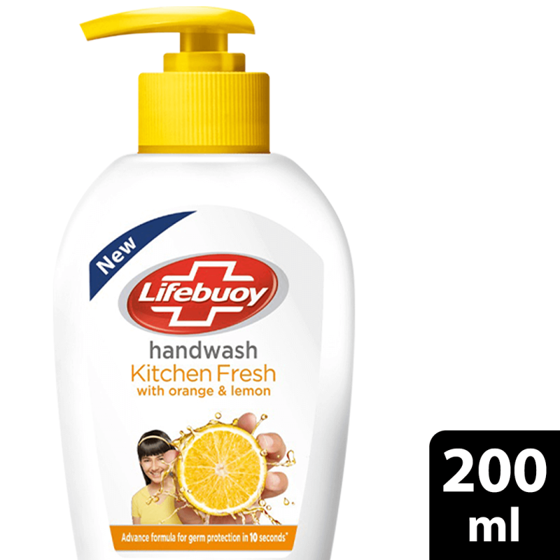 Lifebuoy Kitchen Fresh Hand Wash 200ml - Hardware, Homeware & Lifestyle
