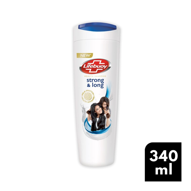 Lifebuoy Strong and Long Shampoo 340ml - Hardware, Homeware & Lifestyle