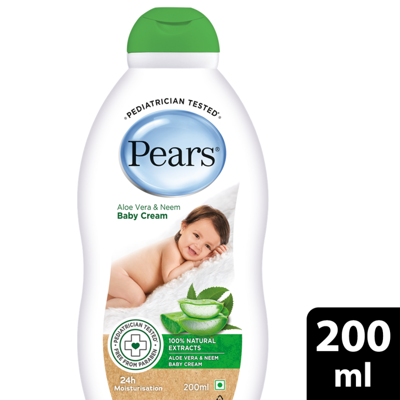 Pears Aloe Vera And Neem Baby Cream 200ml - Hardware, Homeware & Lifestyle
