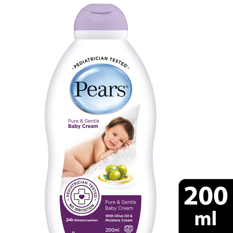 Pears Pure And Gentle Baby Cream 200ml - Hardware, Homeware & Lifestyle