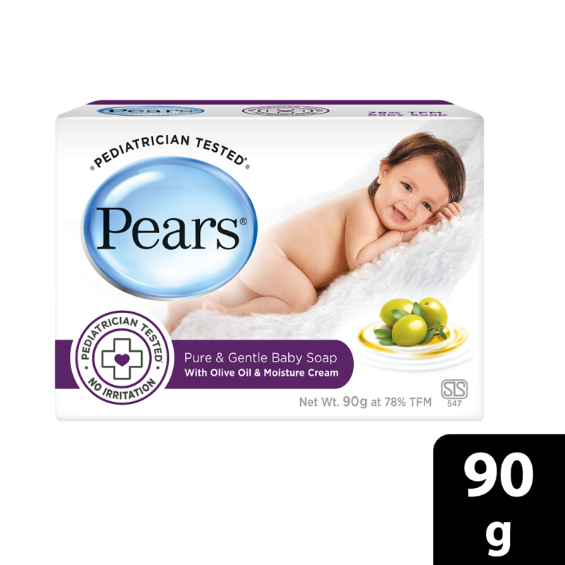 Pears Pure And Gentle Baby Soap 90g - Hardware, Homeware & Lifestyle
