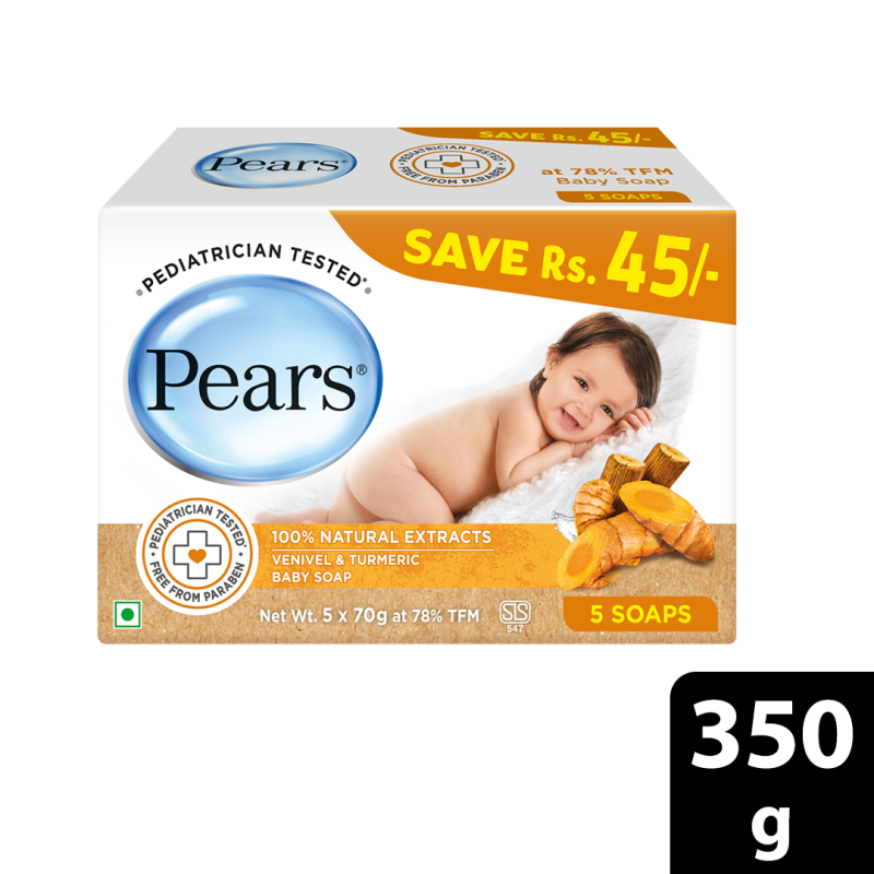 Pears Soap Venivel And Turmeric Multipack 350g - Hardware, Homeware ...