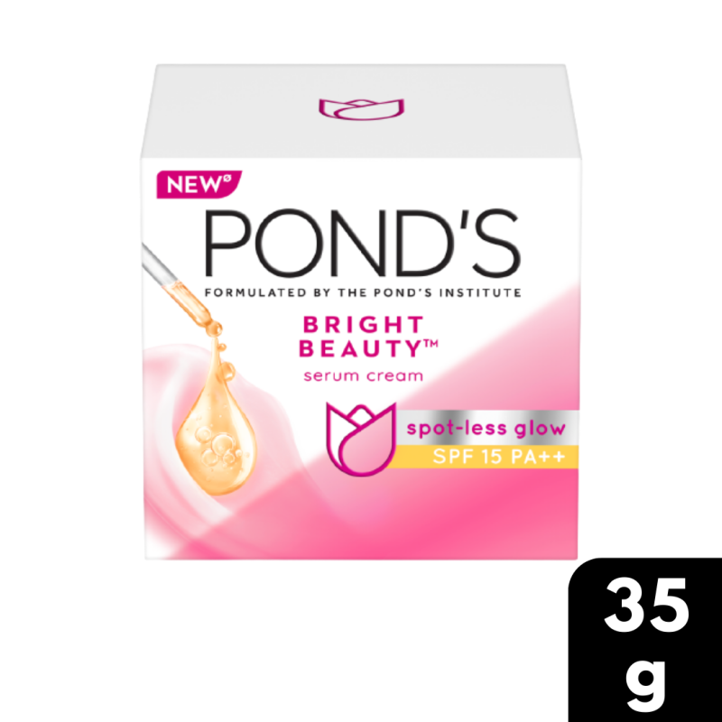 Ponds Bright Beauty Serum Cream 35g - Hardware, Homeware & Lifestyle
