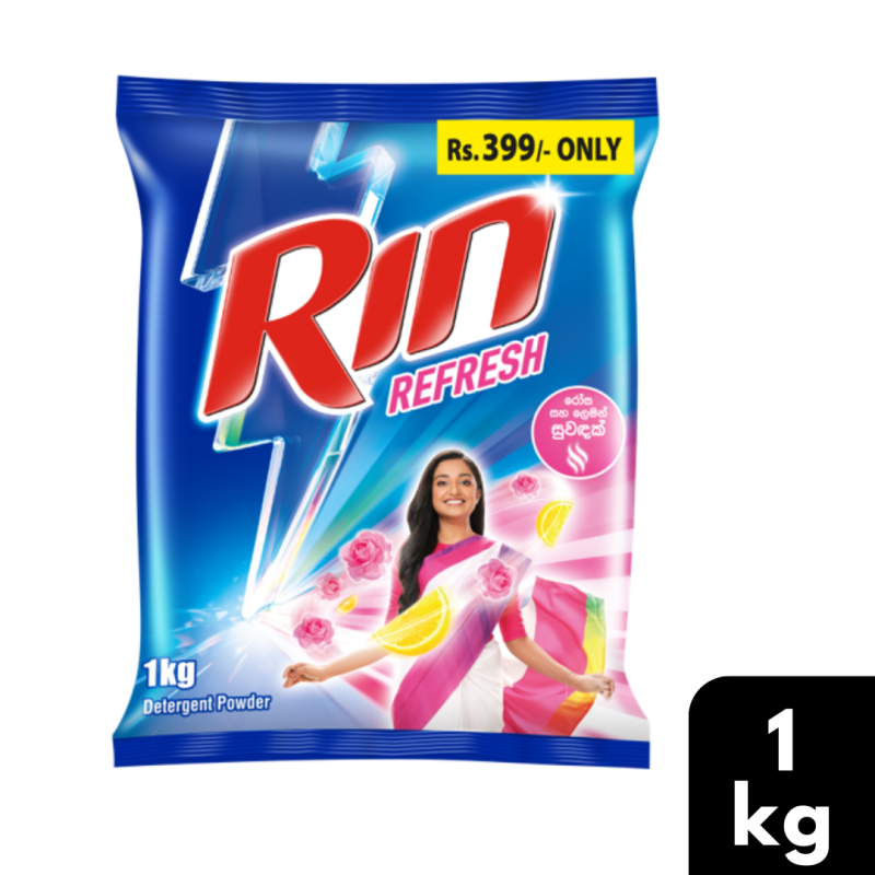 Rin Refresh Lemon And Rose Detergent Powder 1kg - Hardware, Homeware ...