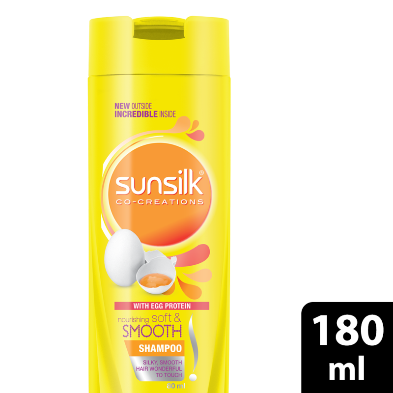 Sunsilk Soft And Smooth Shampoo 180ml - Hardware, Homeware & Lifestyle