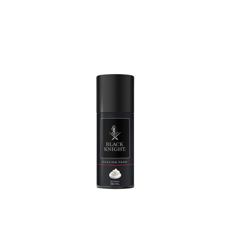 Black Knight shav/foam regular 180ml - Hardware, Homeware & Lifestyle