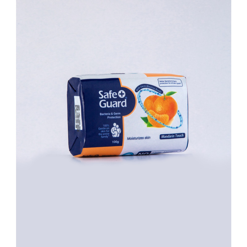 Safe Guard Mandarin Soap 100g - Hardware, Homeware & Lifestyle