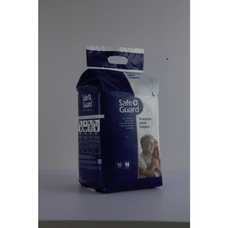 Safe Guard adult diaper 10s L - Hardware, Homeware & Lifestyle