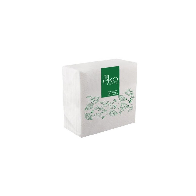 Eko Fresh paper servitte 1ply 50's - Hardware, Homeware & Lifestyle