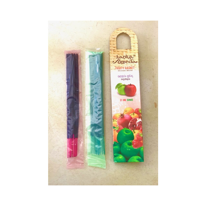 Lanka Sumeda Fruit Basket Incesense Sticks 24 No's - Hardware, Homeware ...