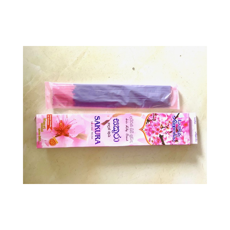 Lanka Sumeda Sakura Incense Sticks 20 No - Hardware, Homeware & Lifestyle