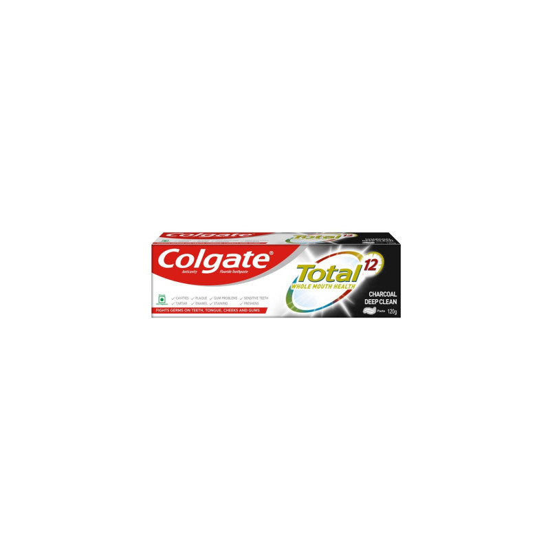 Colgate Total Charcolgate 120g - Hardware, Homeware & Lifestyle