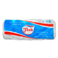 FLORA TOILET PAPER ROLL 10 PACK - Hardware, Homeware & Lifestyle