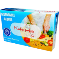 KITCHEN MATE DISPOSABLE GLOVES 100'S - Hardware, Homeware & Lifestyle
