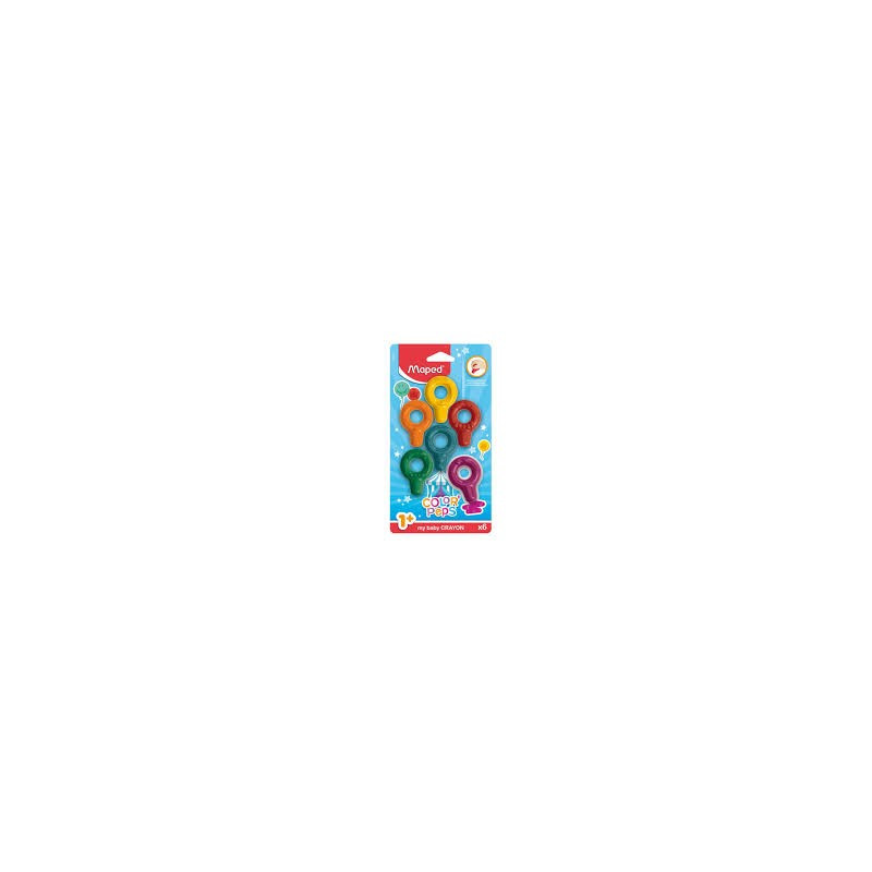 Maped Baby crayons x 6 - Hardware, Homeware & Lifestyle