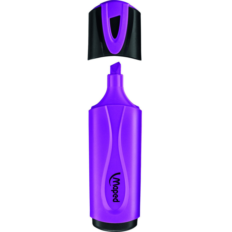 Maped Fluo Pep's Highlighter Purple - Hardware, Homeware & Lifestyle