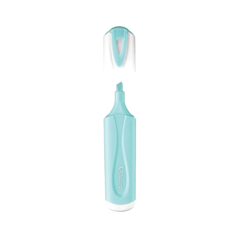 Maped Fluo Pep's Highlighter Pastel Blue - Hardware, Homeware & Lifestyle
