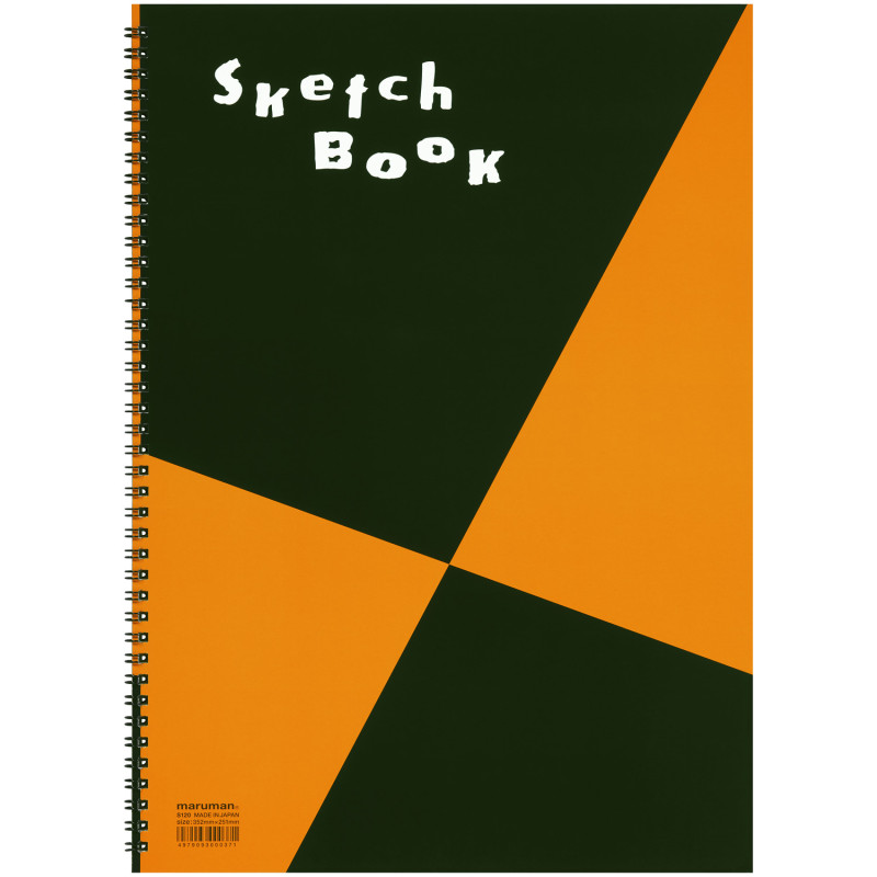 Maruman Spiral Sketch book 126.5gsm B4 x24 - Hardware, Homeware & Lifestyle