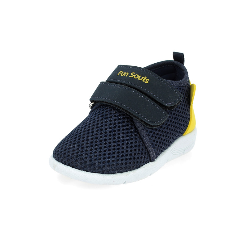 Fun Souls Boys Shoes Blue-Yellow - GC0317 - Hardware, Homeware & Lifestyle