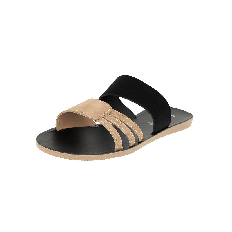 U Softo Women Slippers Beige/Black - UB0514 - Hardware, Homeware ...