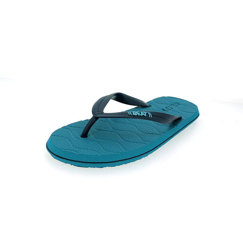Beat Men Rounded Slippers Aqua , Dark Blue , Black , Light Blue ...
