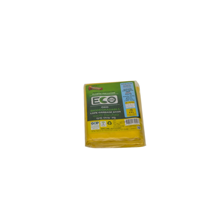 Eco Sack Garbage Bag XXL Yellow - Hardware, Homeware & Lifestyle