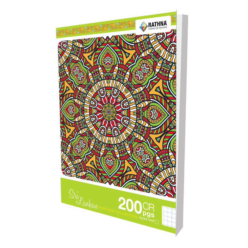 Rathna CR Book Square 200p - Hardware, Homeware & Lifestyle