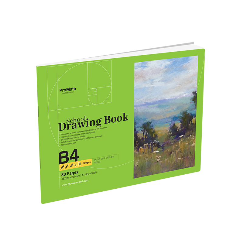 Promate B4 Drawing Book 80p - Hardware, Homeware & Lifestyle